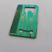 Titanium Card Size Beard Comb From Calti, Edc Tool, Tactical Tool, Edc ...