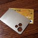 Titanium RFID Blocking Card From Calti, Edc, Every Day Carry, Titanium ...