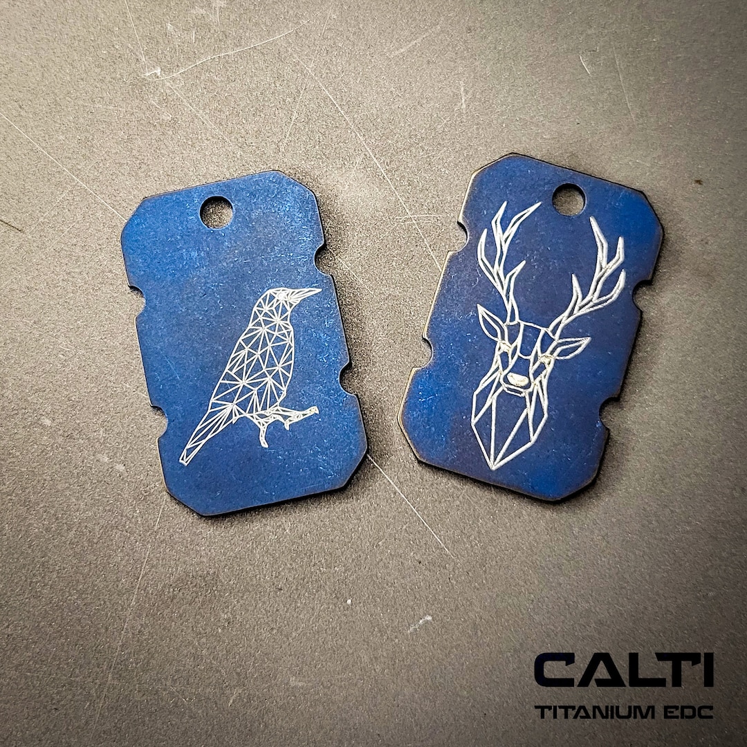 Customized Titanium Tag, Military Badge, Military Tag, Hypoalergic, Dog ...