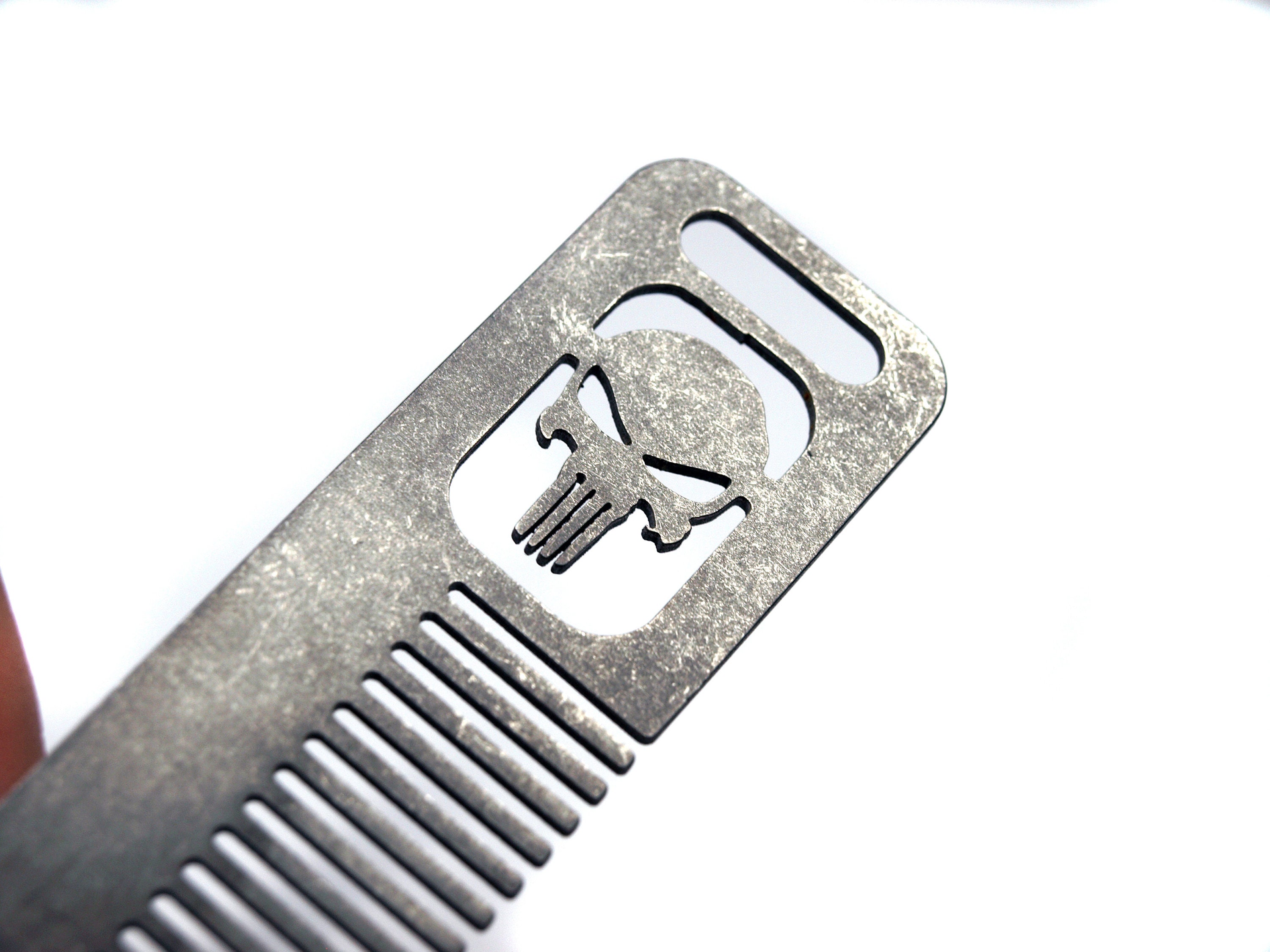 Titanium Middle Travel Comb From Calti, Edc Tool, Edc, Every Day Carry ...