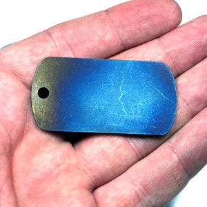 Set of 10 Titanium Tag, Military Badge, Military, Hypoalergic, Dog Tag ...