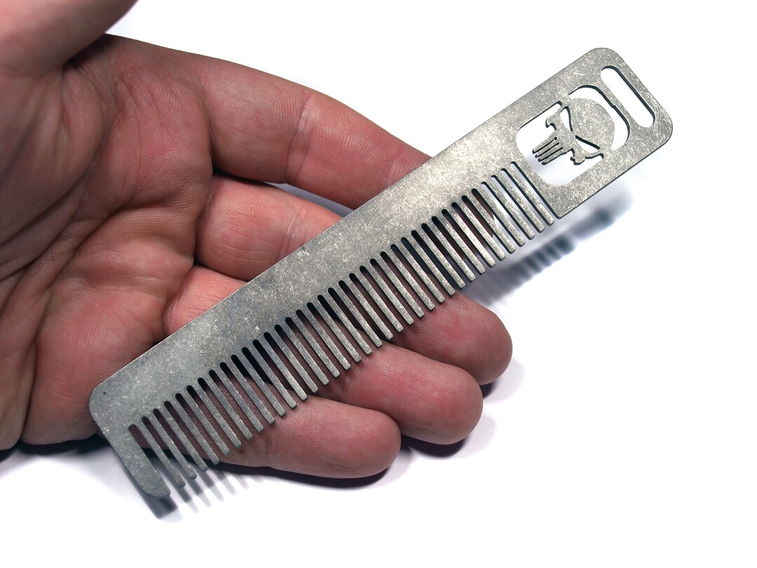 Titanium Middle Travel Comb From Calti, Edc Tool, Edc, Every Day Carry ...