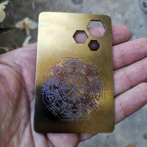 Custom Titanium RFID Blocking Card, EDC Multi Tool - Etsy