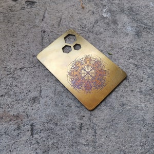 Custom Titanium RFID Blocking Card, EDC Multi Tool - Etsy