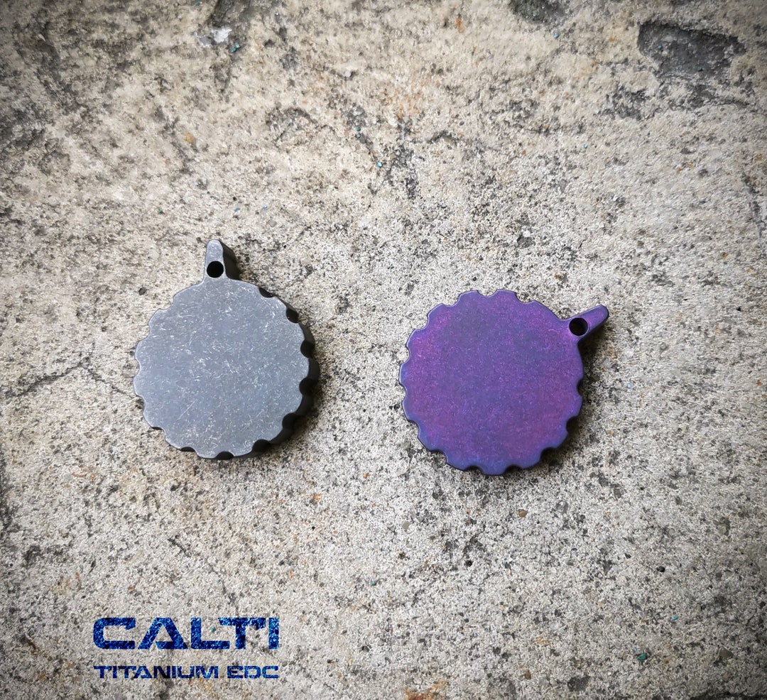 Thick Small Titanium Tag, Military Badge, Military Tag, Hypoalergic ...