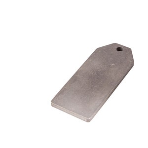Titanium Keychain, Military Badge, Hypoallergenic Engraved Tag - Etsy