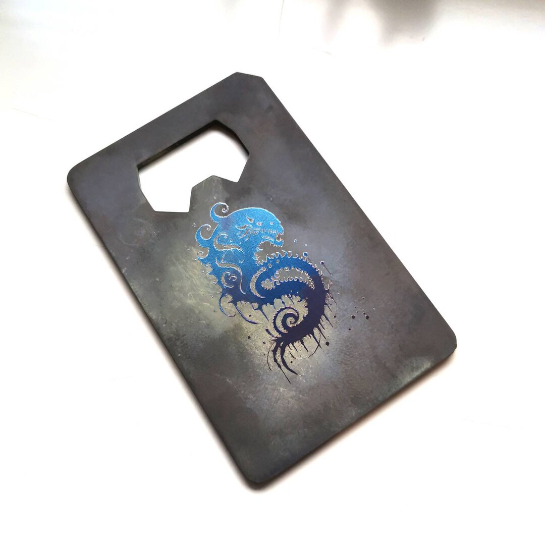 Custom Titanium RFID Blocking Card, EDC Multi Tool - Etsy