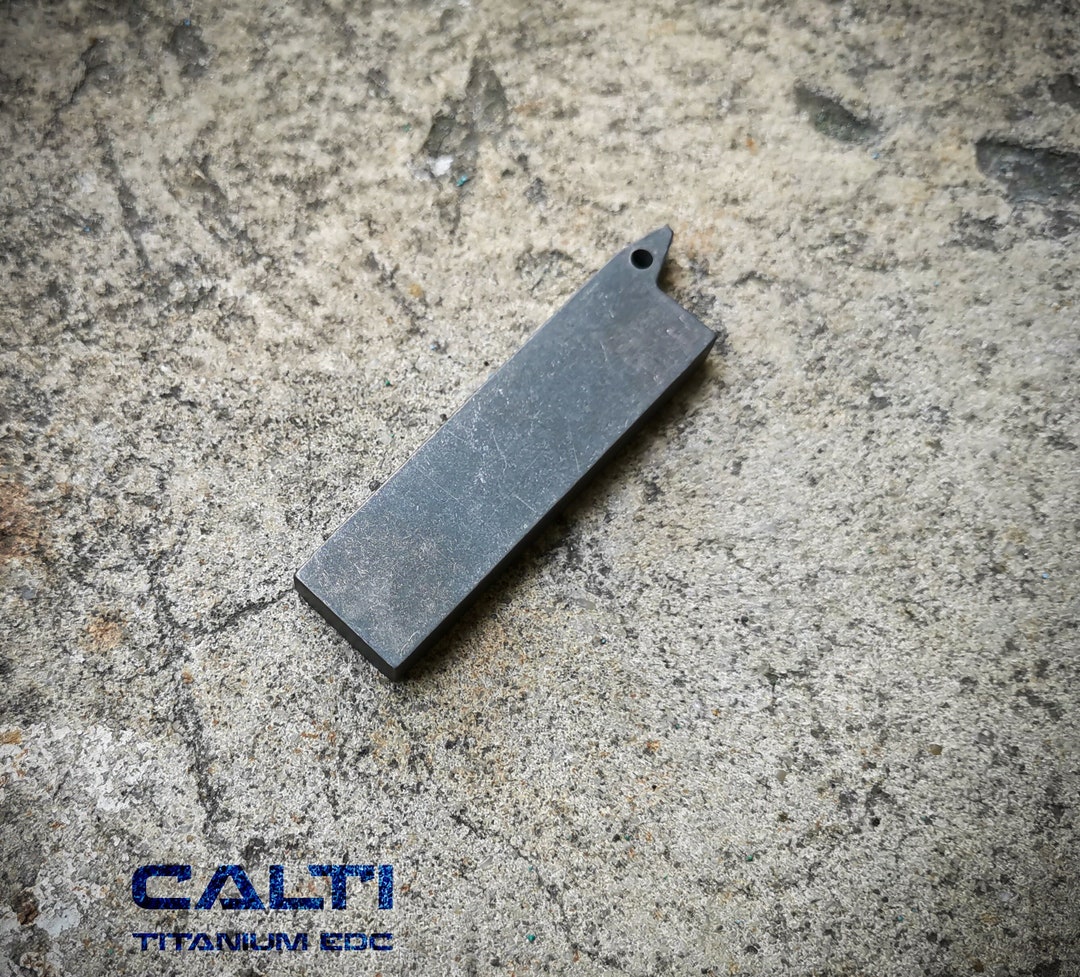 Thick Tiny Titanium Tag, Military Badge, Military Tag, Hypoalergic, Dog ...