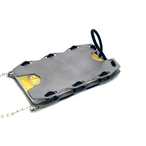 Tactic Titanium Minimalist Slim Wallet RFID Protect Mens | Etsy