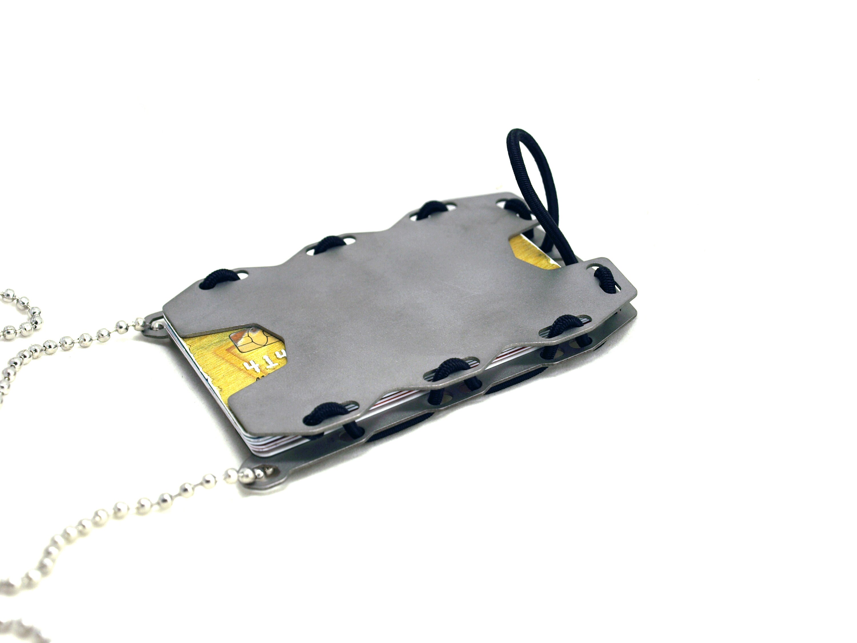 Tactic Titanium Minimalist Slim Wallet RFID Protect Mens | Etsy