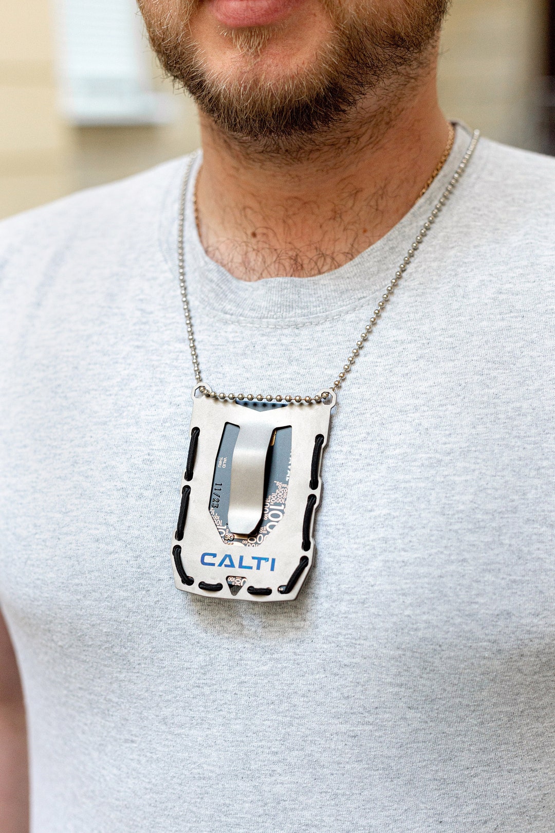 Tactic Titanium Minimalist Slim Wallet, RFID Protect, Mens Wallet ...