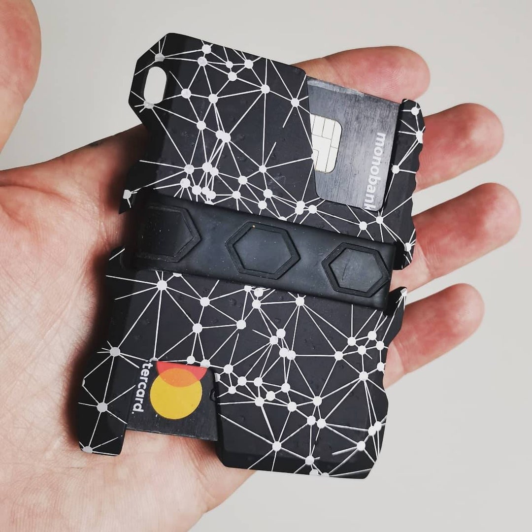 Tactical EDC Minimalist Slim Wallet by CALTI, RFID Protect, Mens Wallet ...