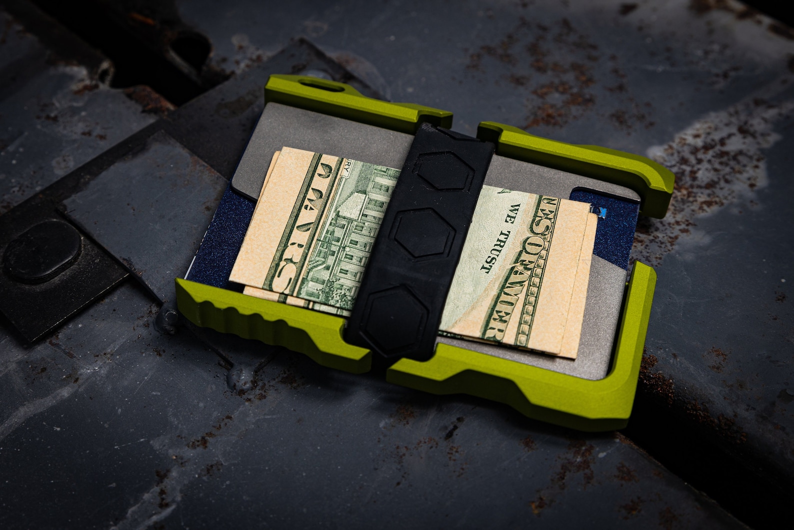 Tactical EDC Minimalist Slim Wallet by CALTI, RFID Protect, Mens Wallet ...