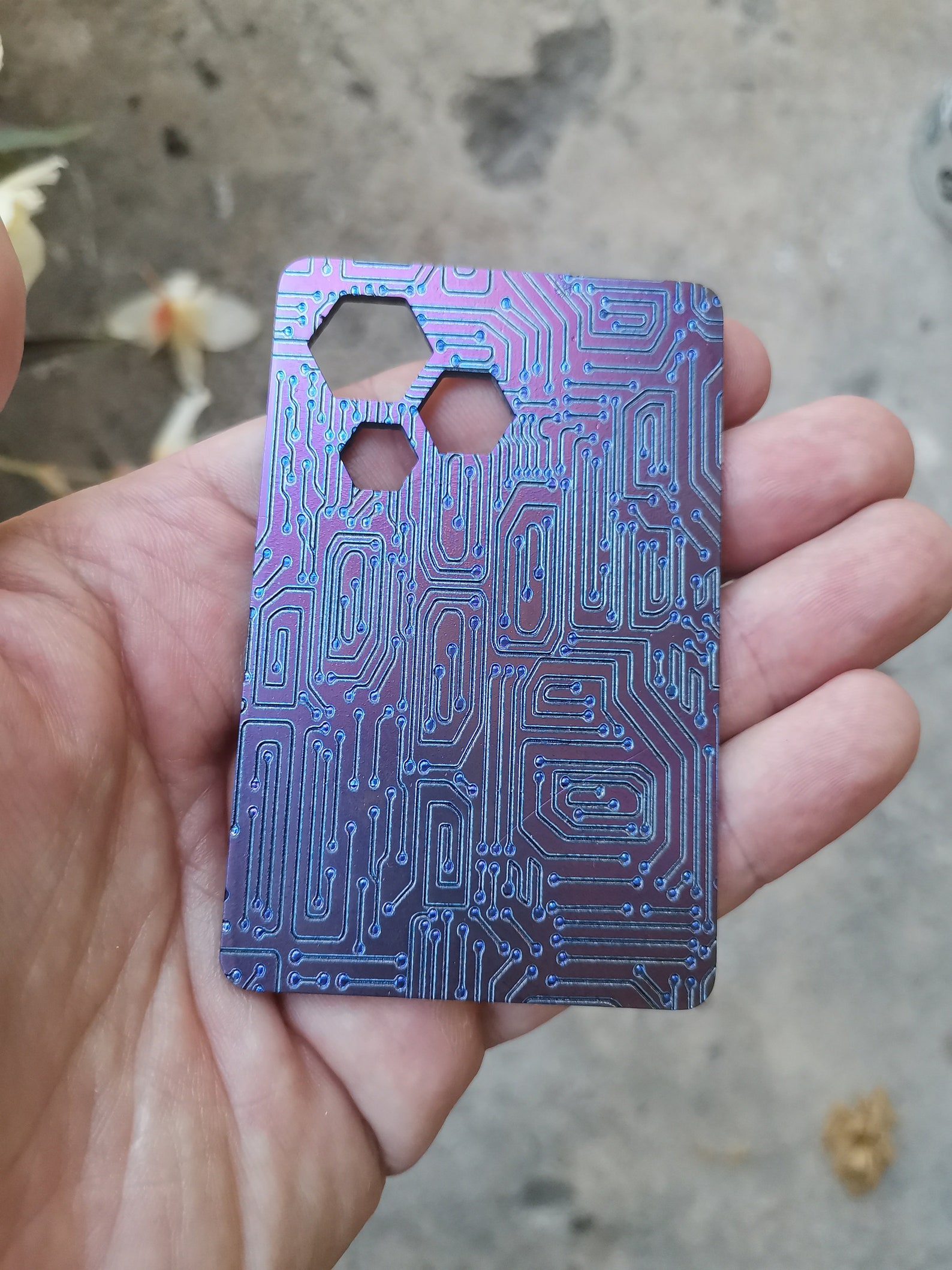 Custom Titanium RFID Blocking Card, EDC Multi Tool - Etsy