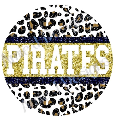 Pirates Leopard Neon Png Sublimation Design Digital Design - Etsy