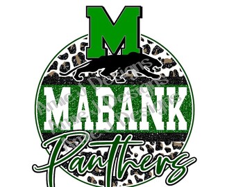 Mabank Panthers Png - Etsy