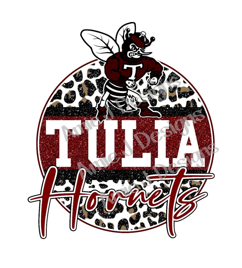 Tulia Hornets Mascot Version Glitter Texas PNG Sublimation - Etsy
