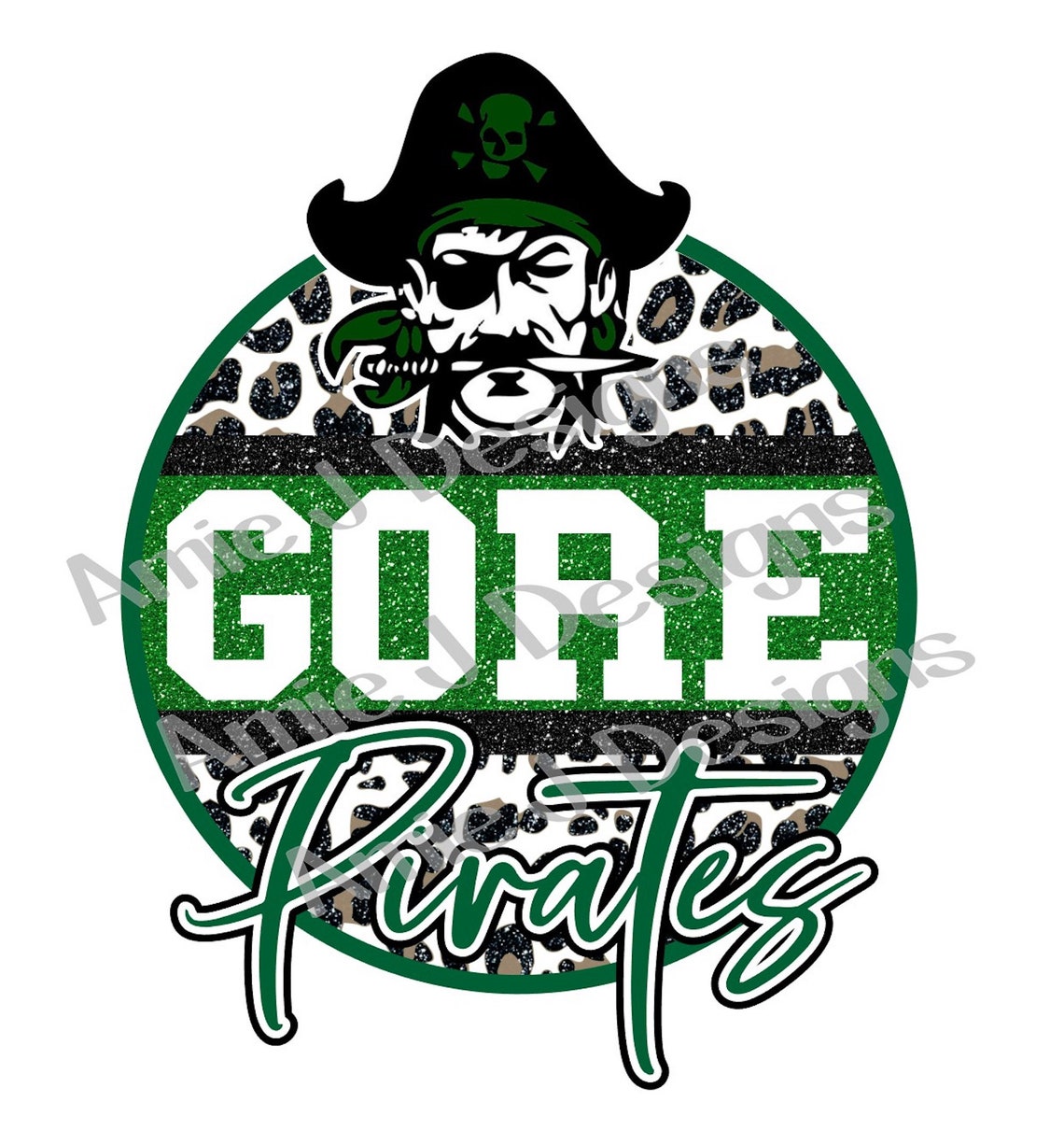 Gore Pirates Mascot Version Glitter Oklahoma PNG Sublimation - Etsy