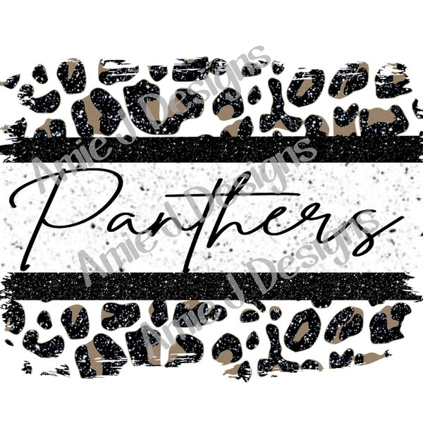 Panthers Cursive Svg - Etsy