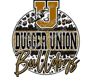 Union Bulldogs Png - Etsy