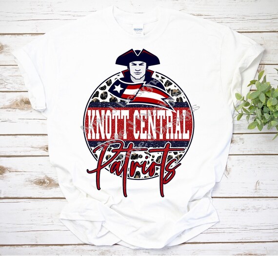 Knott Central Patriots Mascot Version Glitter Circle Kentucky - Etsy