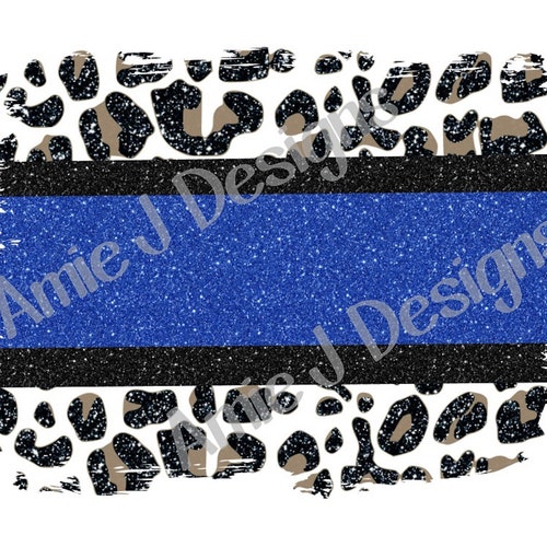Distressed Royal Blue Leopard and Wood Sublimation Designs - Etsy