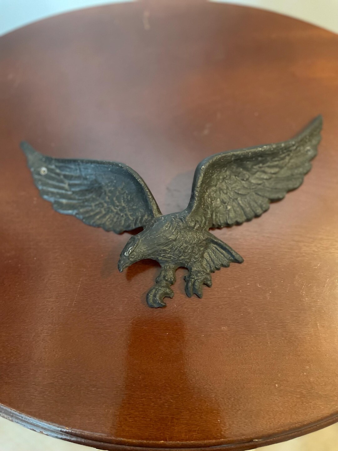 Metal Eagle, Eagle Wall Plaque, Vintage Bird Statue, Over Door Eagle ...