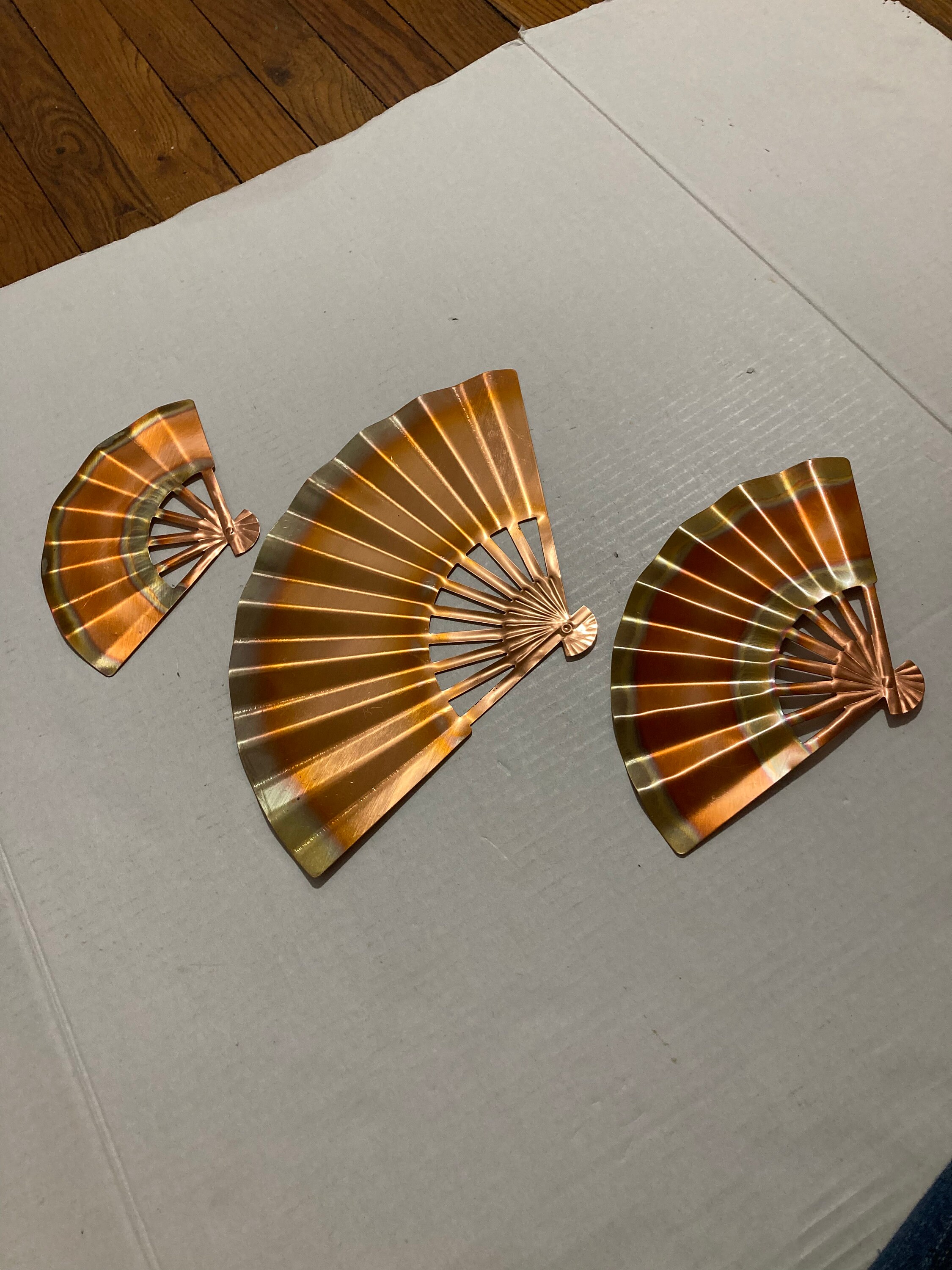 Copper Wall Fan Brass Wall Fan Fan Decor Brass Wall Decor | Etsy