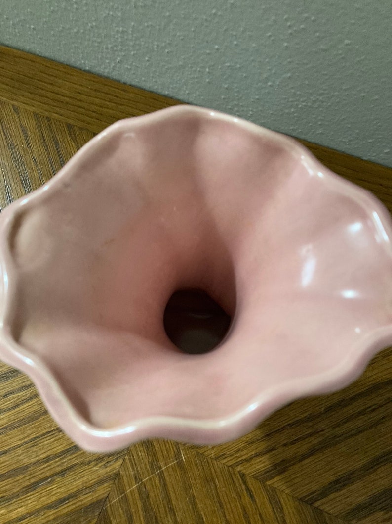 Vintage Pink Cornucopia Pottery Cornucopia Ceramic - Etsy