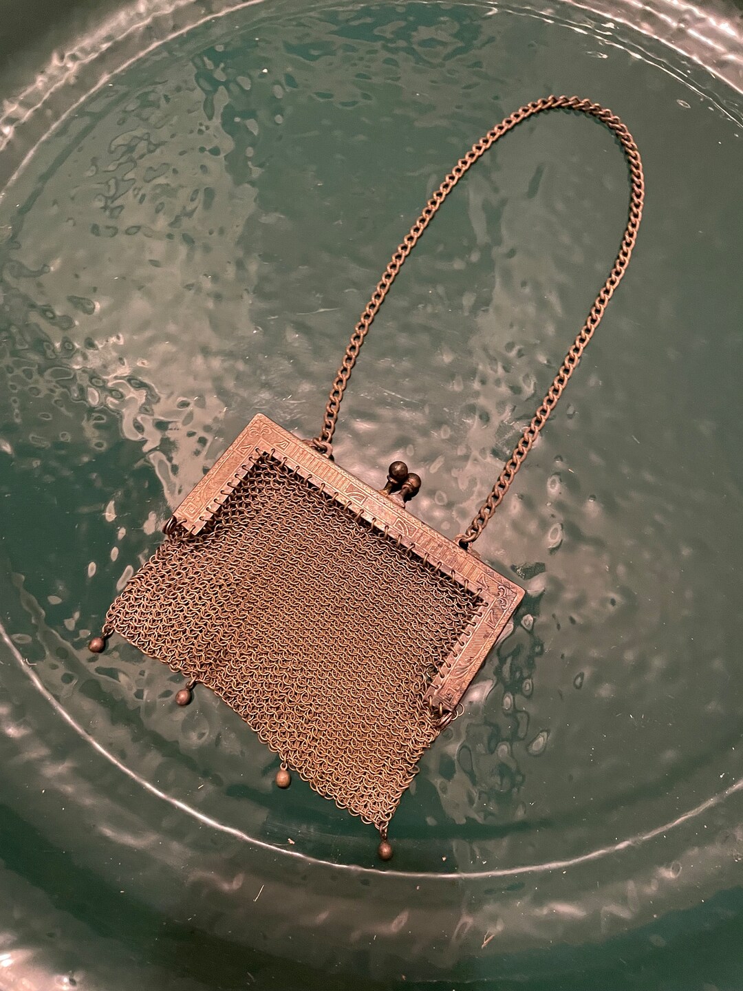 Vintage Chain Mail Purse, Small Metal Purse, Metal Mesh Purse, - Etsy