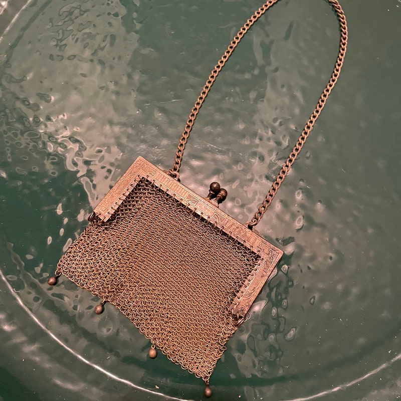 Vintage Mesh Purse - Etsy
