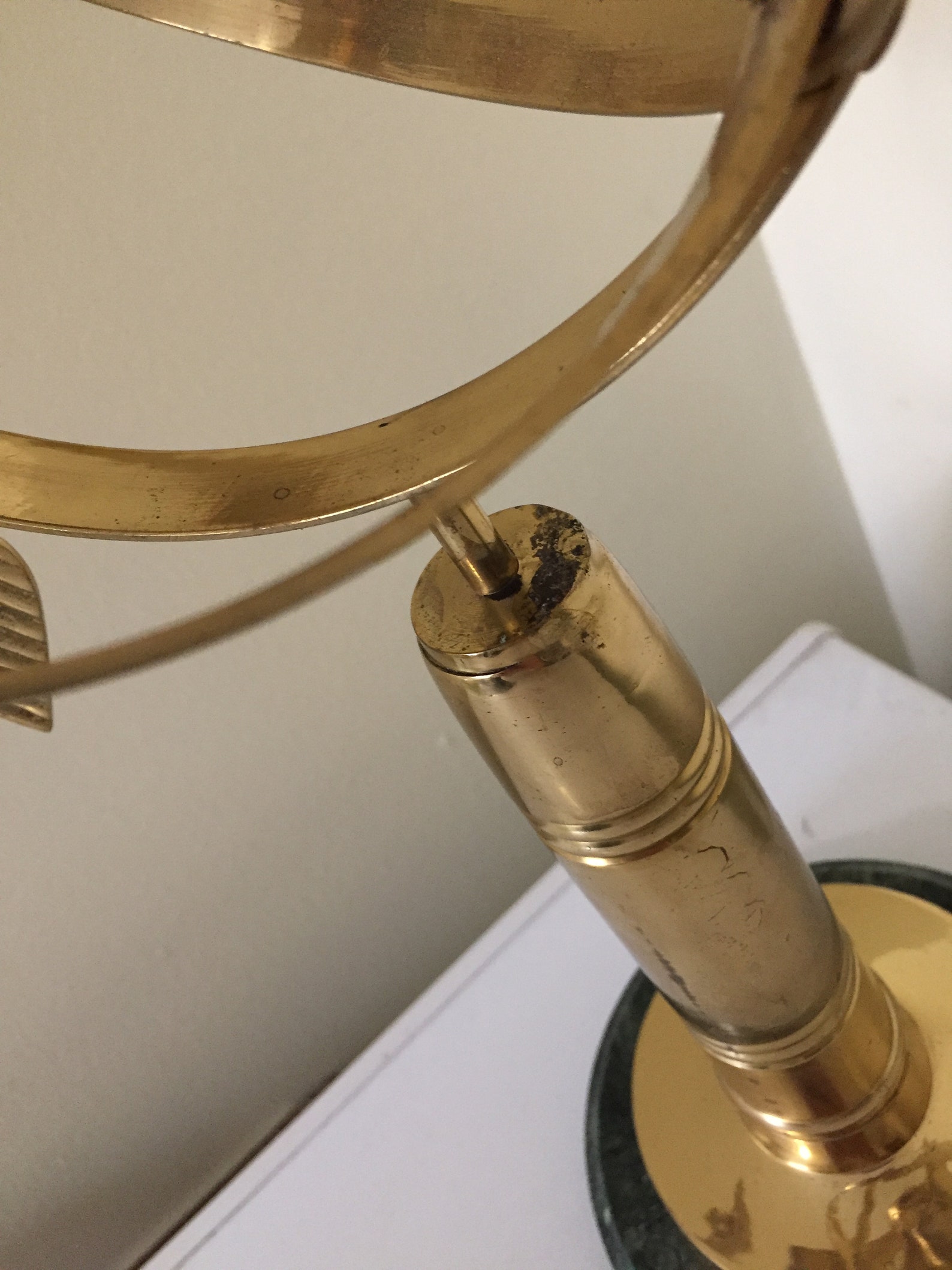 Vintage Armillary Brass Armillary Marble Base Celestial - Etsy