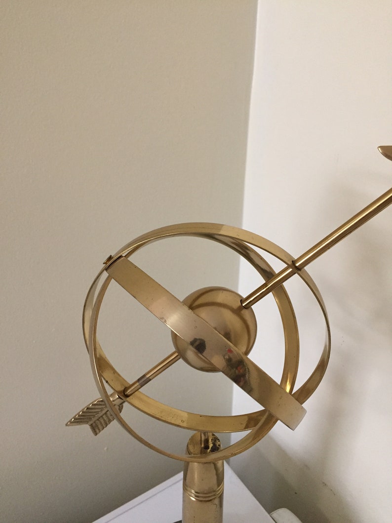 Vintage Armillary Brass Armillary Marble Base Celestial - Etsy