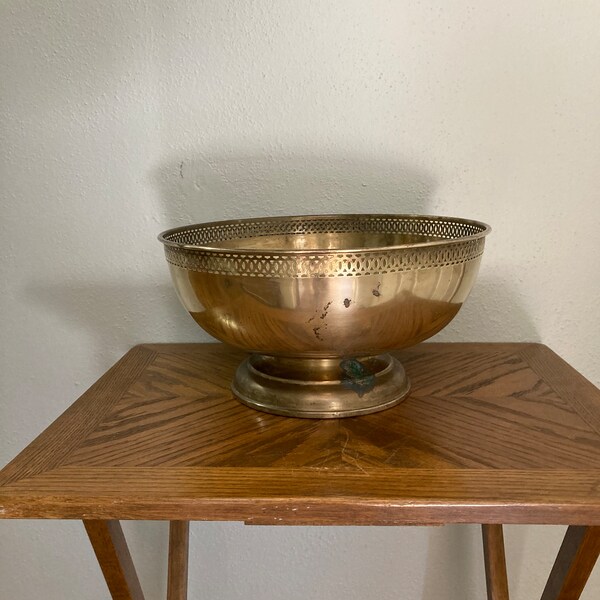 Brass Centerpiece - Etsy