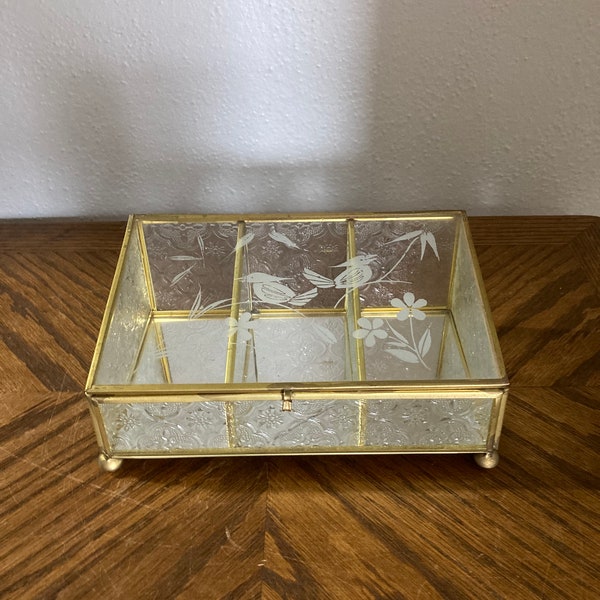 Brass Jewelry Box - Etsy
