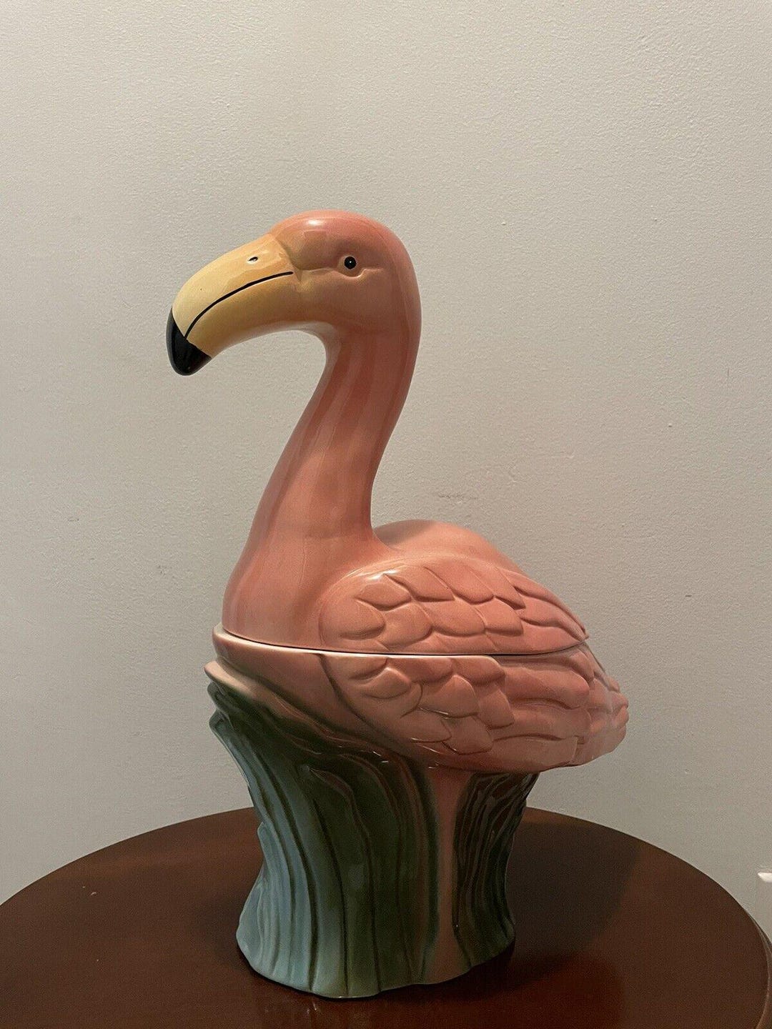 Vintage Large Pink Flamingo Cookie Jar 16.5” Tall - Etsy