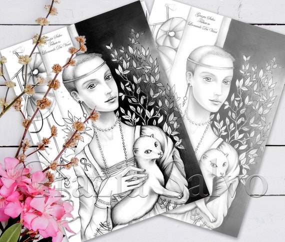 Leonardo Da Vinci Coloring Pages