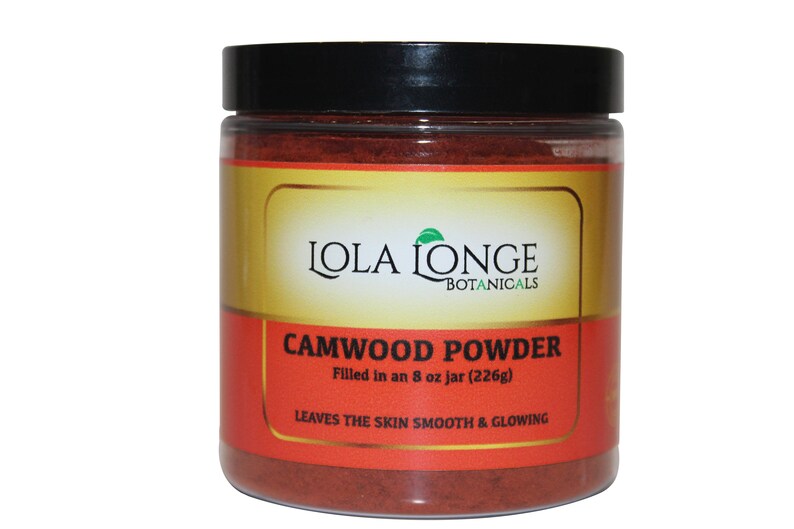 African Red Sandalwood Powder, Camwood Powder (osun) 8oz Jar 100% ...