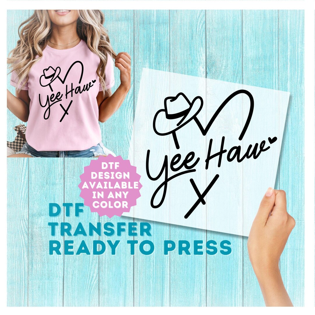 DTF Transfer - Press Ready - Country Western DTF Transfer - Country ...