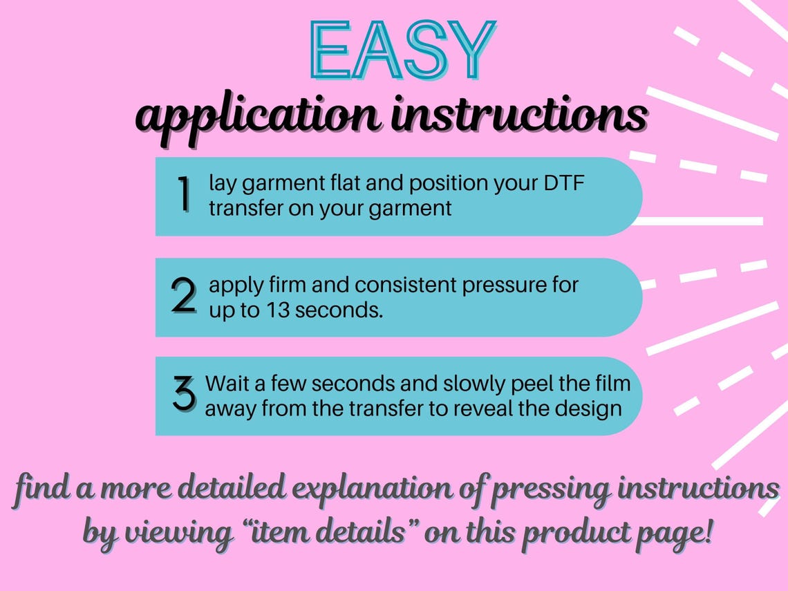 DTF Transfer - Iron on Print Press Ready - Retired Dtf Transfer ...