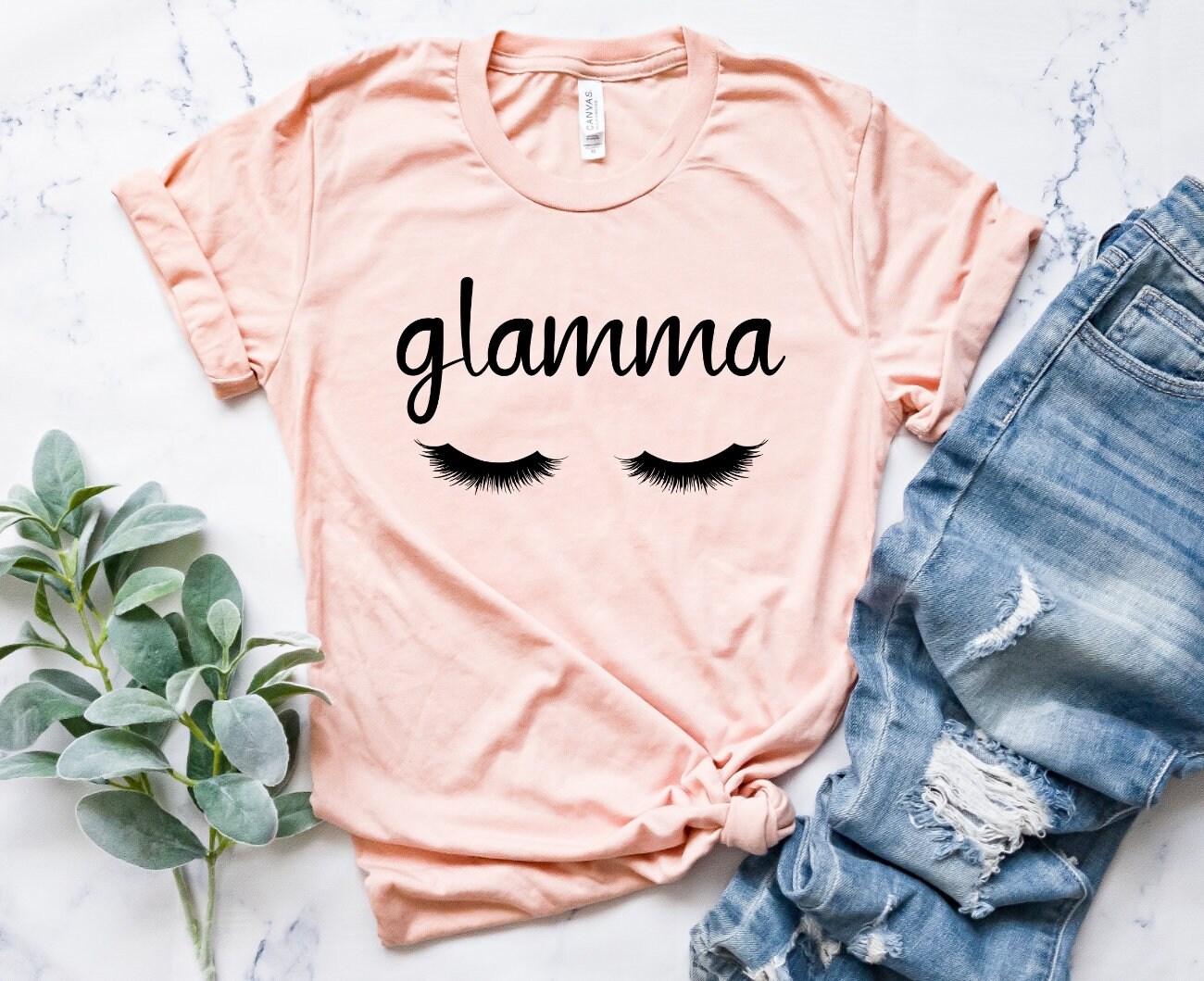 Glamma Shirt Grandma Shirt Glamma Tshirt Funny Grandma | Etsy