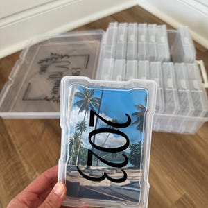 Baby Photo Box Storage, Keepsake Photo Container, Baby's First Year ...