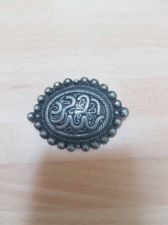 antique 1900s arabic islamic asian souvenir brooch pe… - Gem