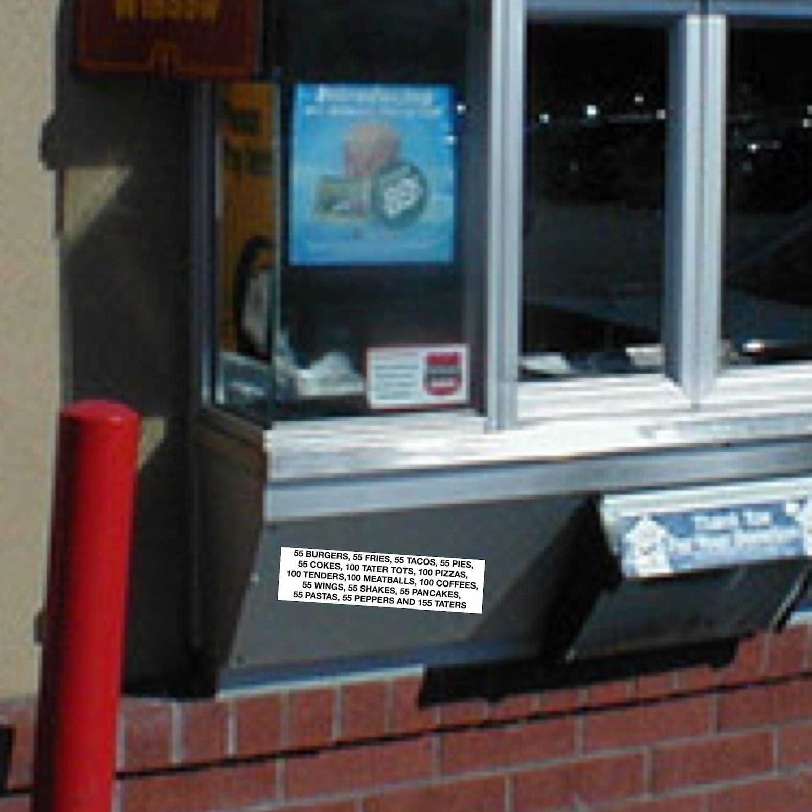 55 Burgers, 55 Fries, 55 Tacos I Think You Should Leave Inspired Bumper ...