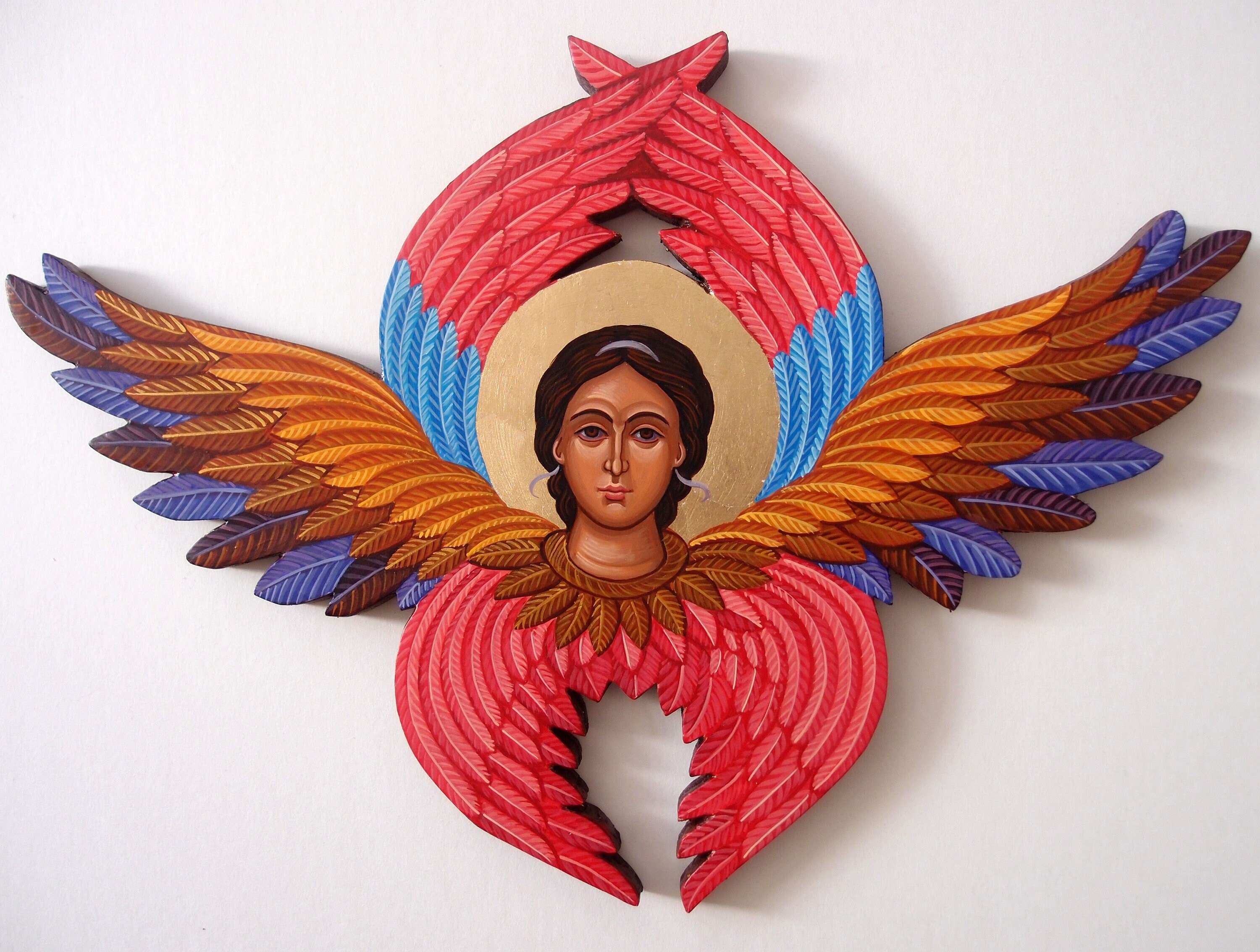 Seraph Angel Hand Painted Icon Orthodox Icon Rare Icons - Etsy