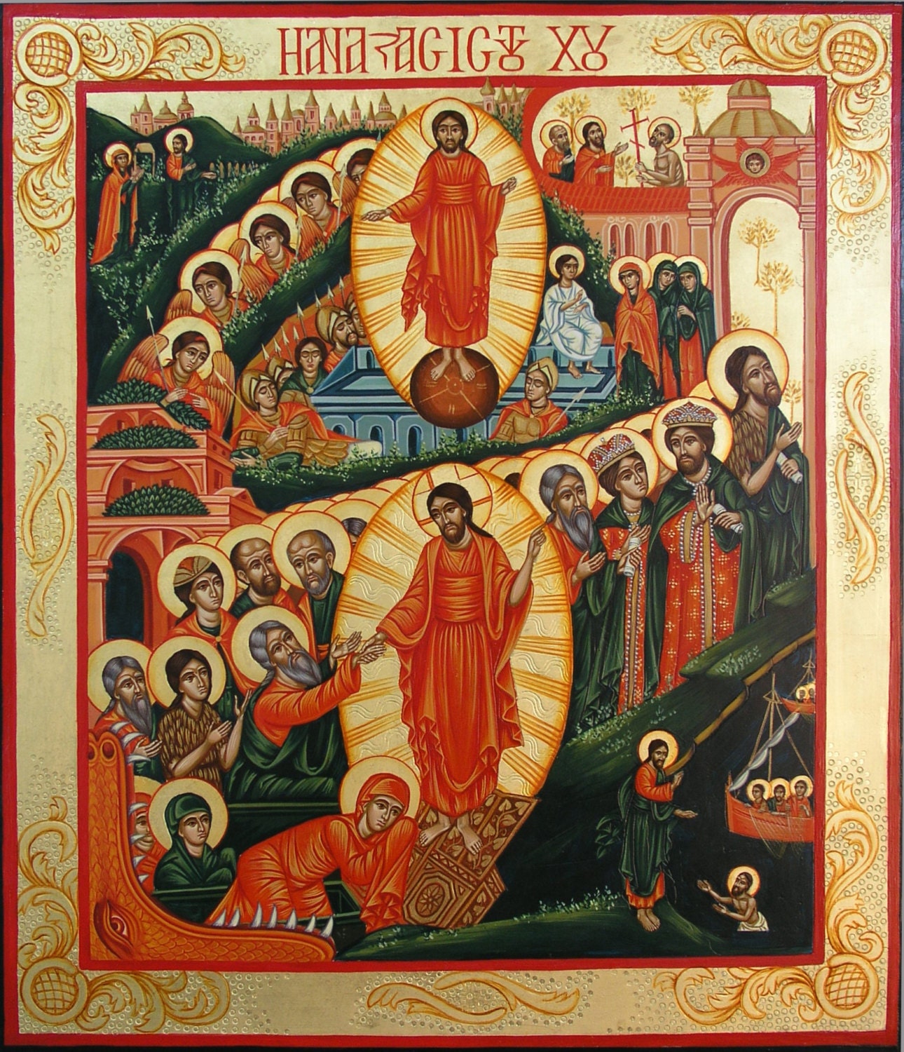 Russian Resurrection Icon