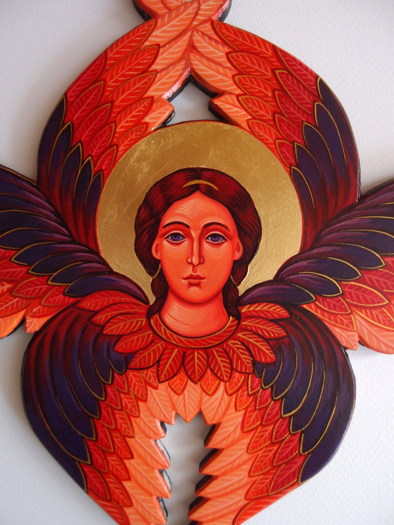 Seraph Angel Hand Painted Icon Orthodox Icon Rare Icons - Etsy