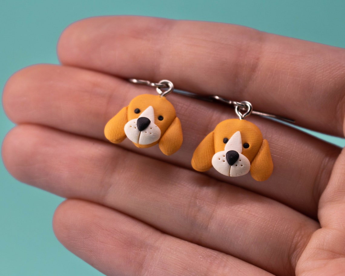 Beagle Gifts, Beagle Earrings, Beagle Gifts for Women, Dog Jewelry for ...