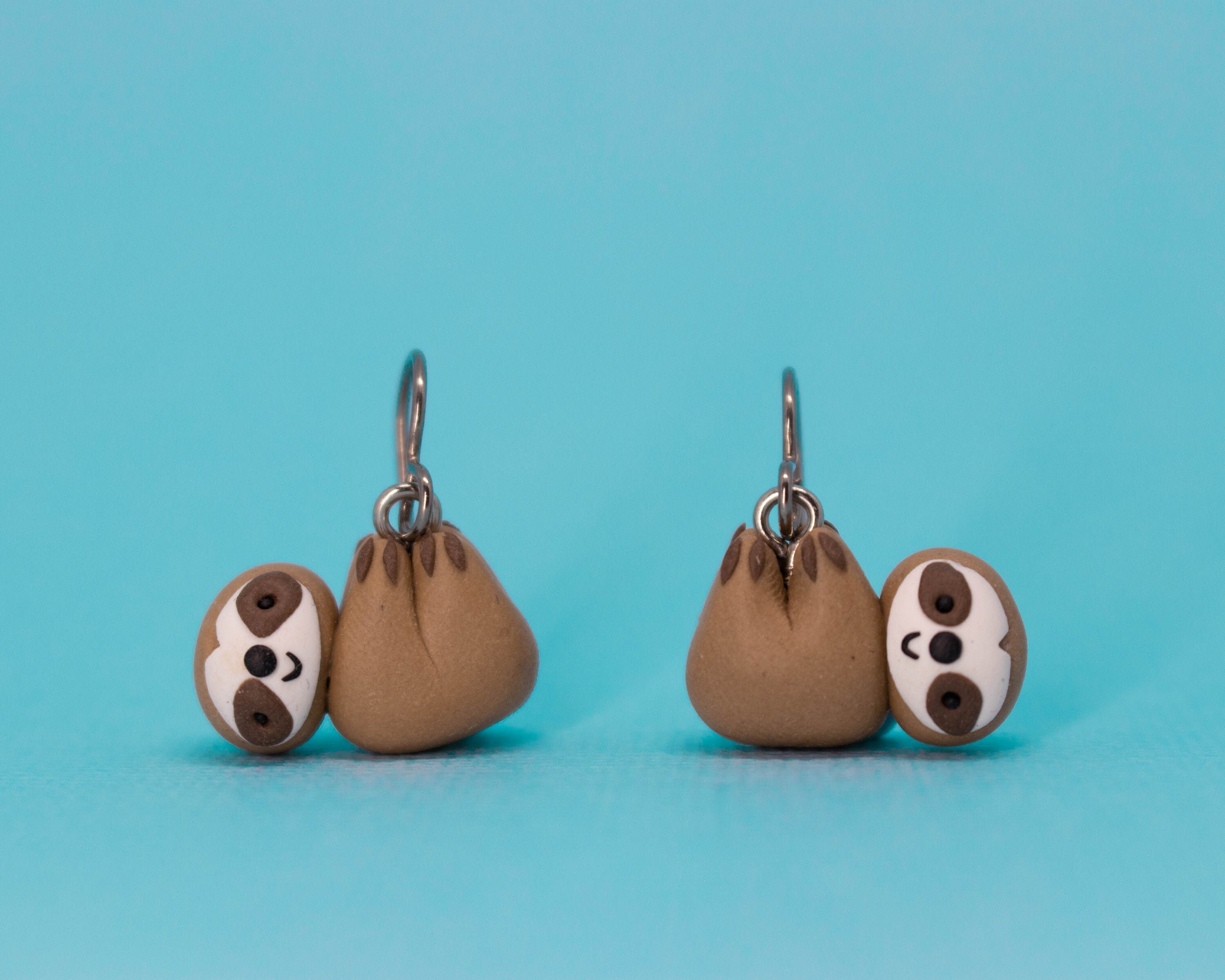 Sloth Earrings Sloth Gifts for Her Animal Lover Gift Sloth | Etsy