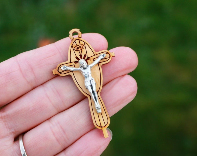 The Face of Christ Crucifix Cross in the Name of God, Get Behind Me ...